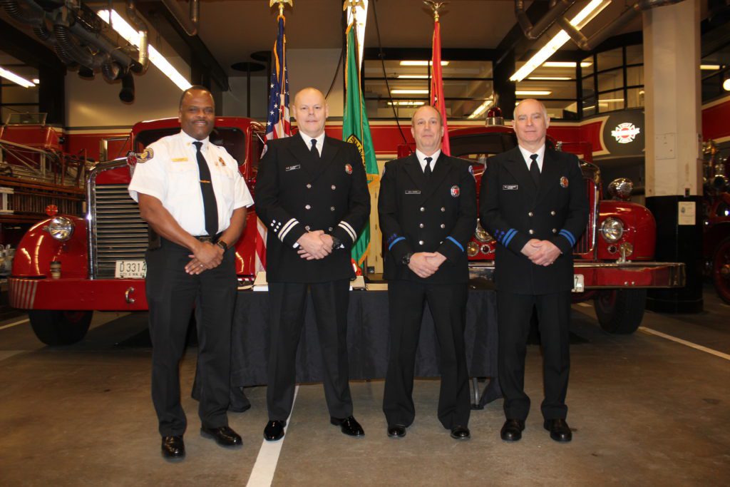 Promotional Ceremony - Fire Line