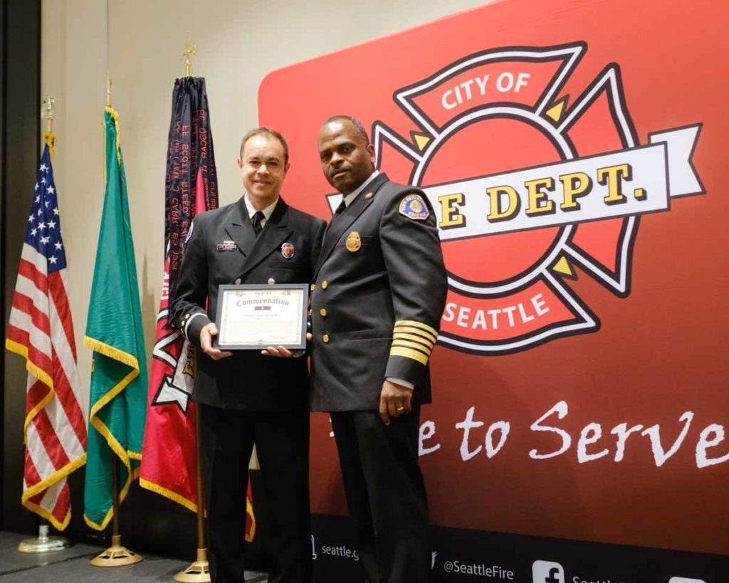 Celebrating Seattle Fire Department's Finest - Fire Line