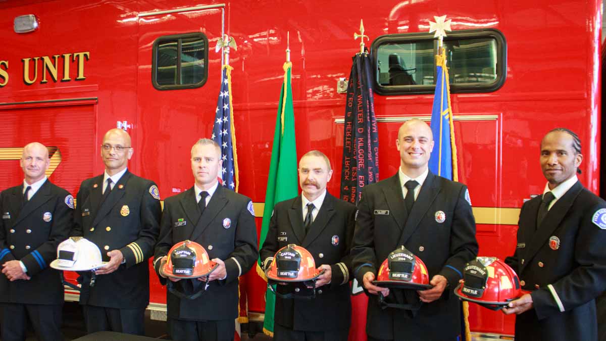 May 2019 Promotional Ceremony - Fire Line