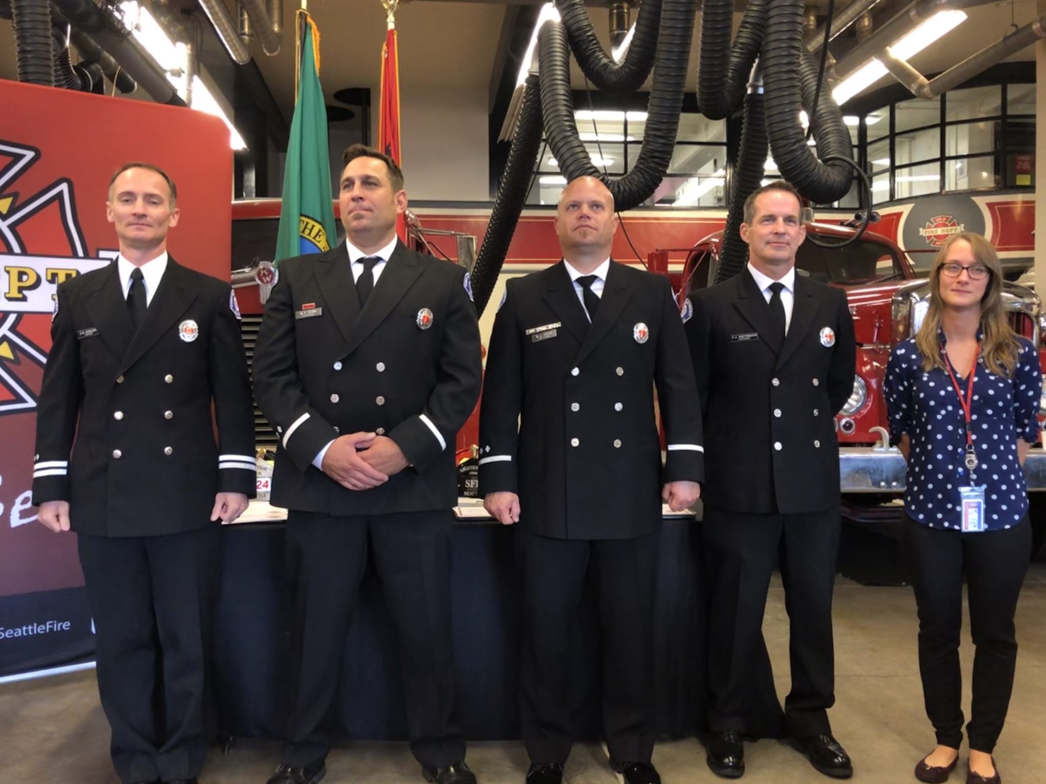 September 2019 Promotion Ceremony - Fire Line