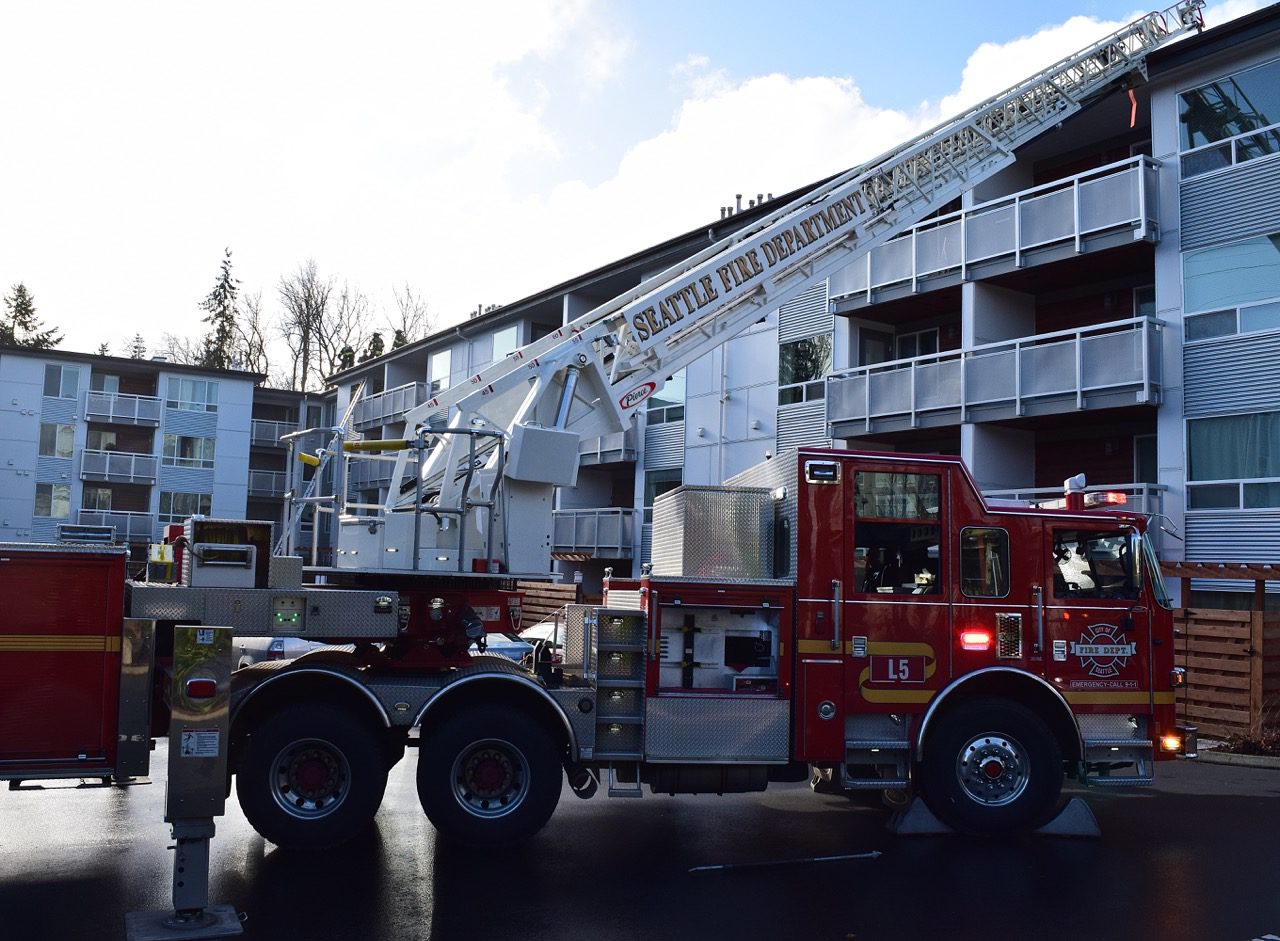 2-Alarm fire in Northgate - Fire Line