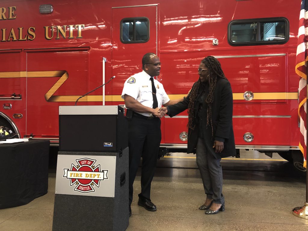 January 2020 Promotion Ceremony - Fire Line