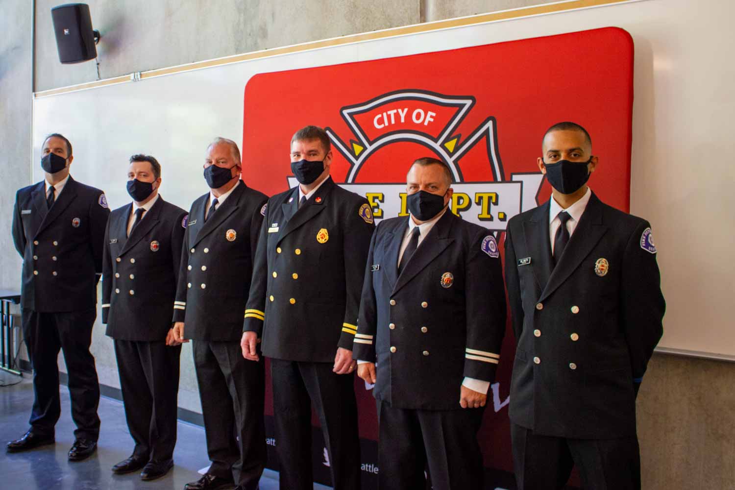 August Promotion Ceremony - Fire Line