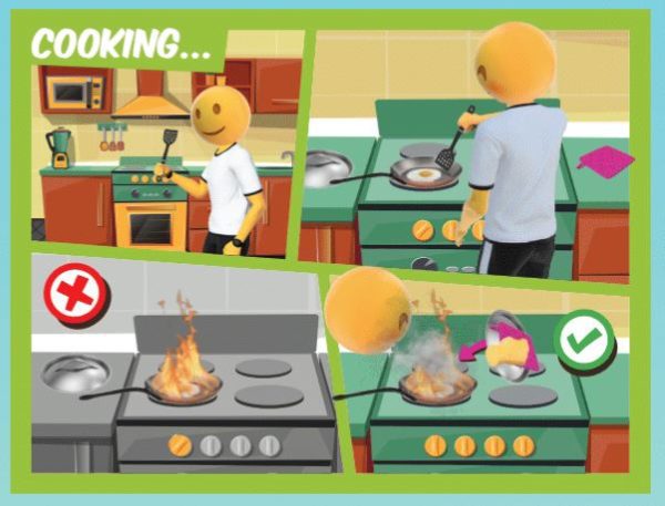 Fire Prevention Month Tip: Cooking Safety - Fire Line