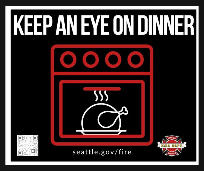 Holiday cooking safety - Fire Line