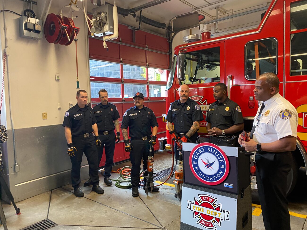Amazon, Gary Sinise Foundation award Seattle Fire $150,000 grant - Fire ...
