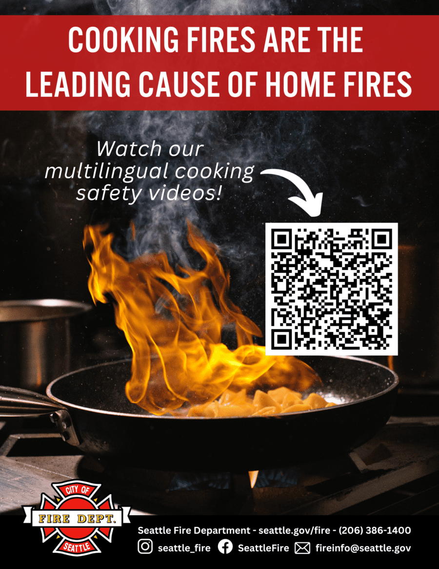 Cooking safety starts with you! - Fire Line