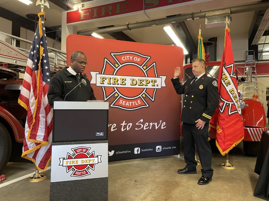 Nov. 2023 Promotional Ceremony - Fire Line
