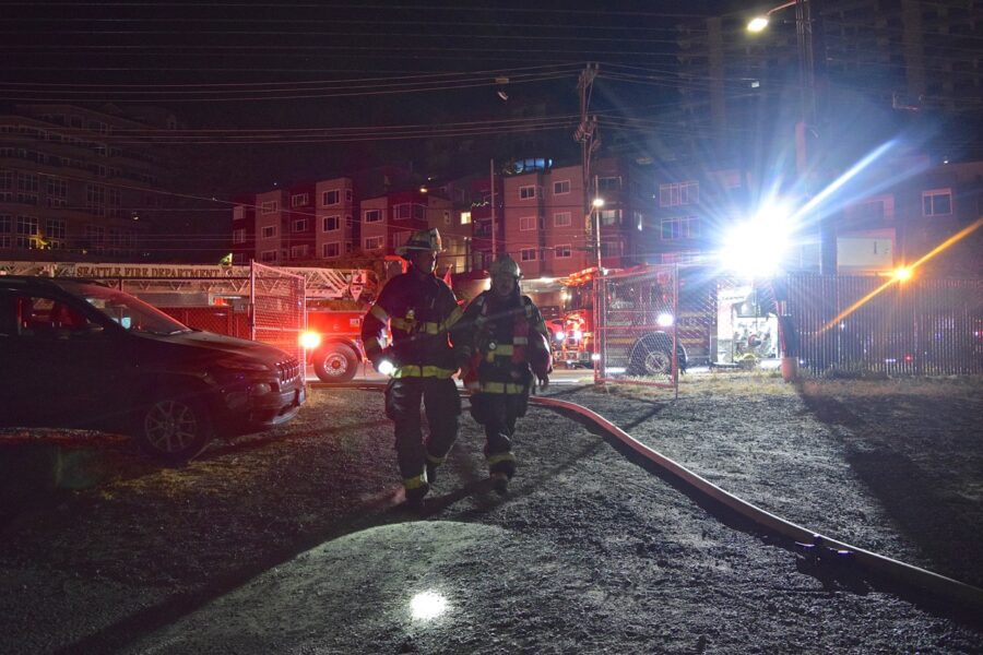 Fire in tiny home village displaces multiple residents in the Lower ...
