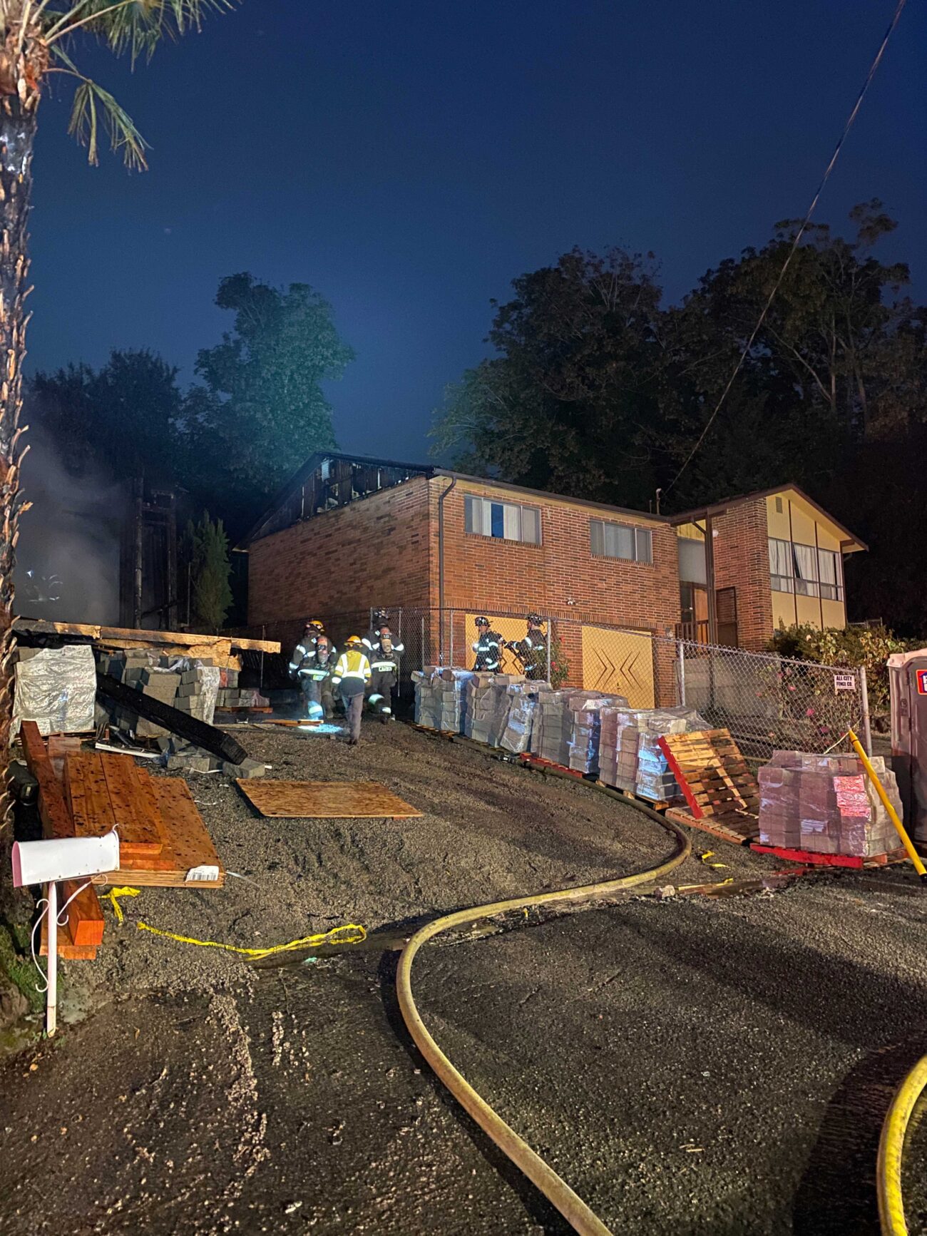 3-Alarm fire at construction site extends to two adjacent homes near ...