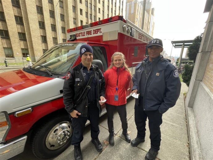 Seattle Fire Department Firefighter/EMTs administer buprenorphine at ...