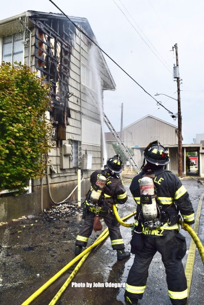 2-alarm fire in the Northgate neighborhood - Fire Line